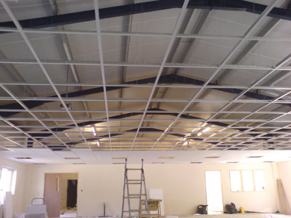 Metal Framed & Suspended Ceilings - KM Ceilings & Partitions